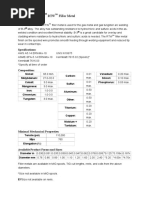 Raw Material Color Code Chart 01-06-03 | PDF | Materials | Steel
