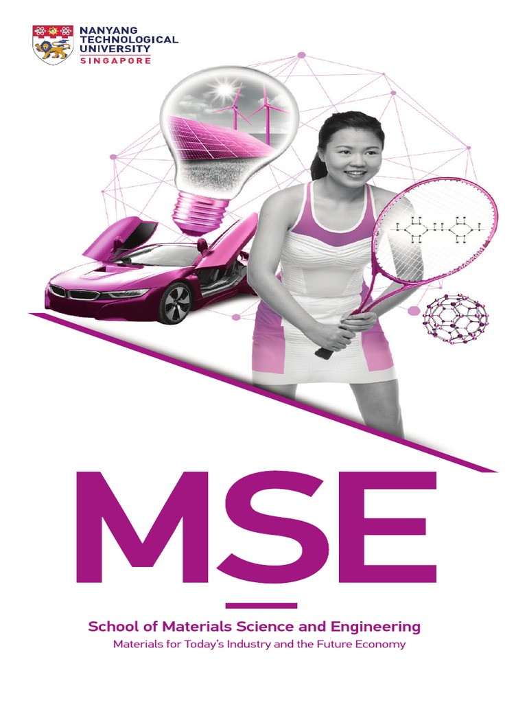 NTU MSE Brochure 2020 | PDF | Materials Science | Bachelor's Degree