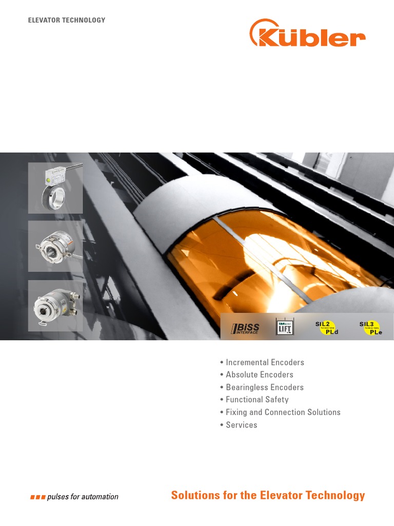 KUBLER Equipment For Lifts | PDF | Electric Motor | Manufactured Goods
