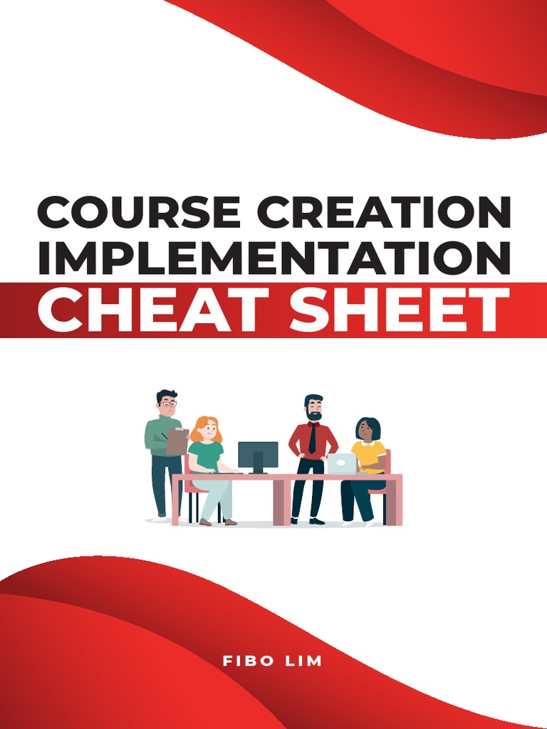 Course Implementation Cheat Sheet PDF | PDF | Web Conferencing | Sales