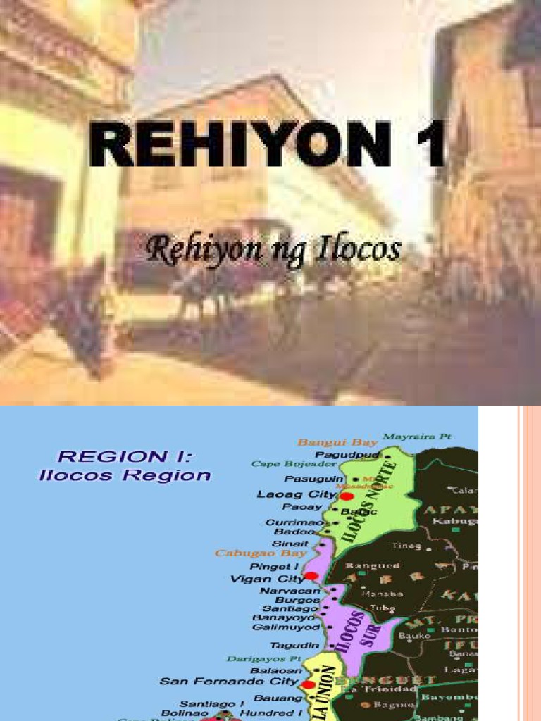 Rehiyon 1 PDF | PDF