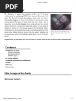 4 Types of Dampers in Hvac (FD, MFD, VCD & NRD) | PDF | Duct (Flow ...