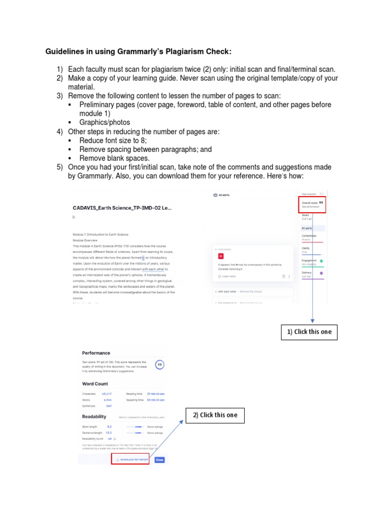 Guidelines in Using Grammarly PDF | PDF | Career & Growth | Art