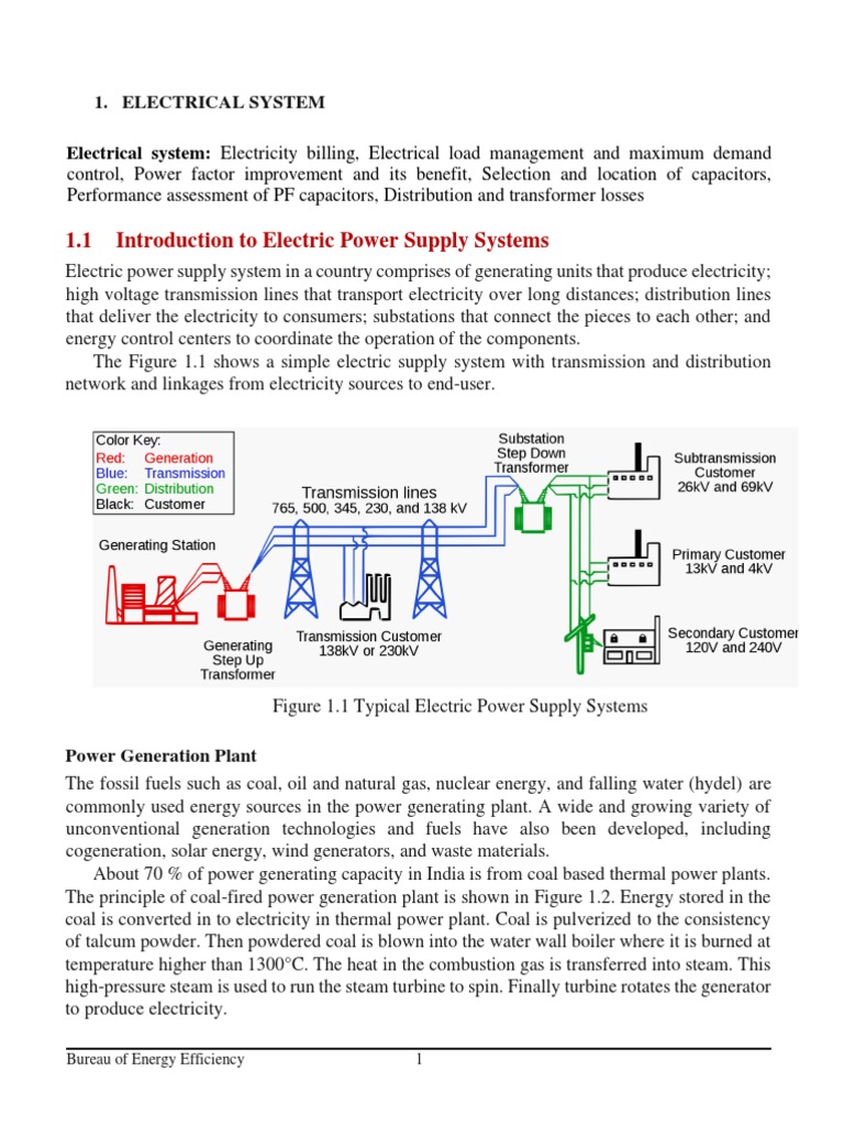 Electrical Systems GUIDS FOR NEW STUDENT | PDF | Transformer | Electric ...