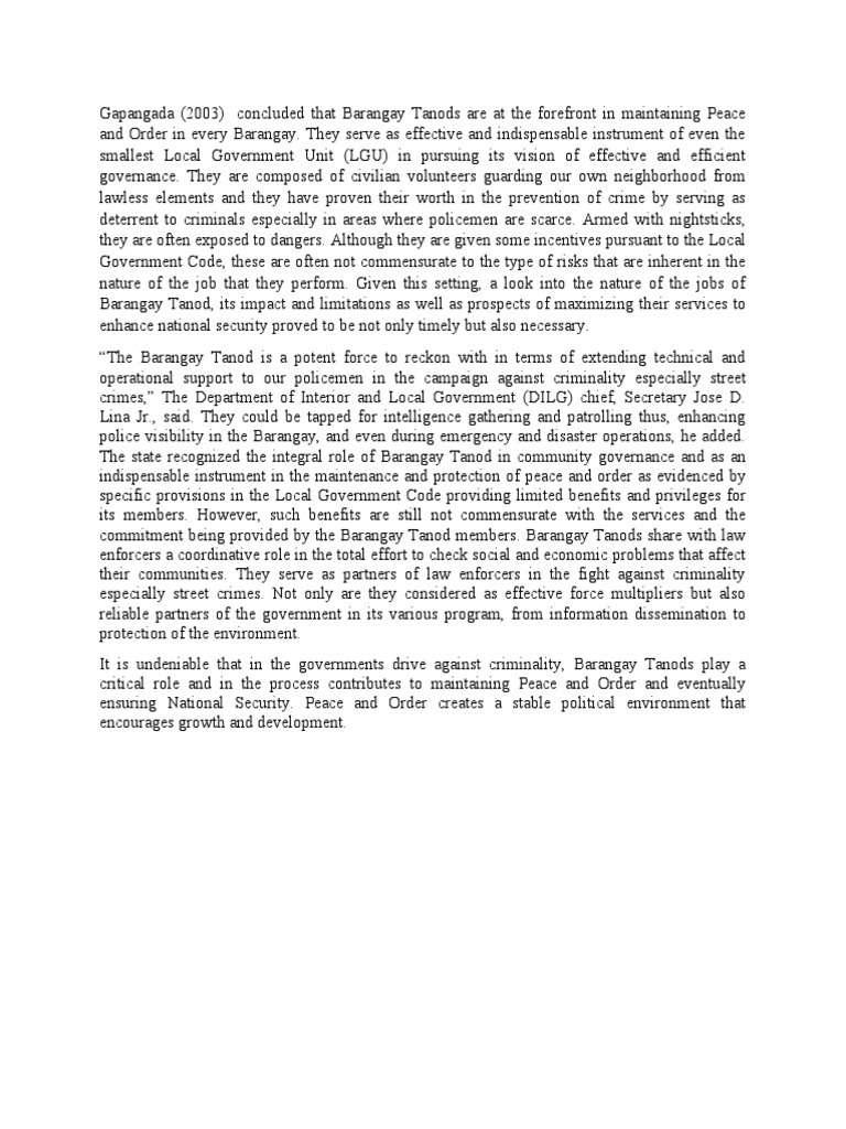 RRL2 | Download Free PDF | Police Officer | Crime & Violence