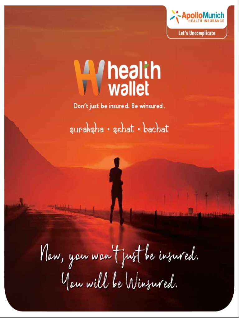 Apollo Munich Health-Wallet-Brochure - NEW - 8x8 PDF | PDF | Deductible ...