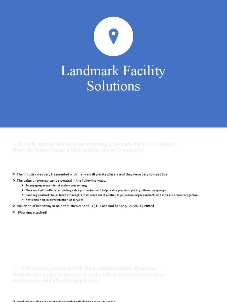 Landmark Solutions | PDF