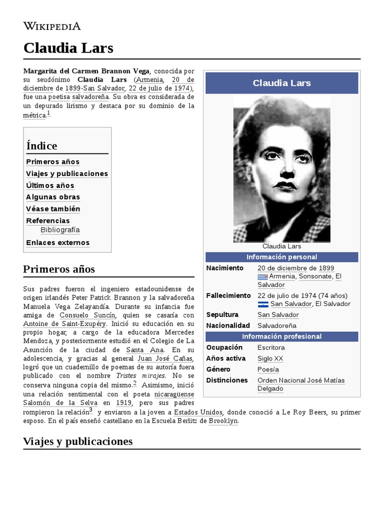 Claudia Lars | PDF | Poesía