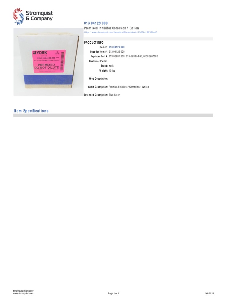 SkuDetail-013 04129 000 PDF | PDF