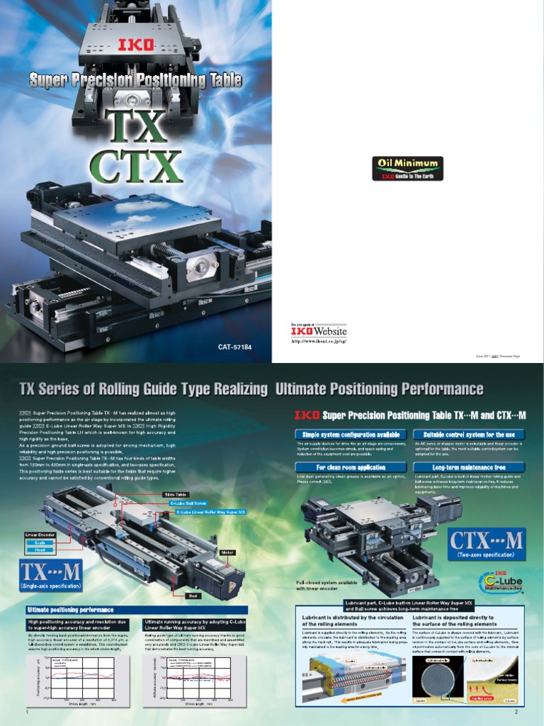 Super Precision Positioning Table Super Precision Positioning Table ...