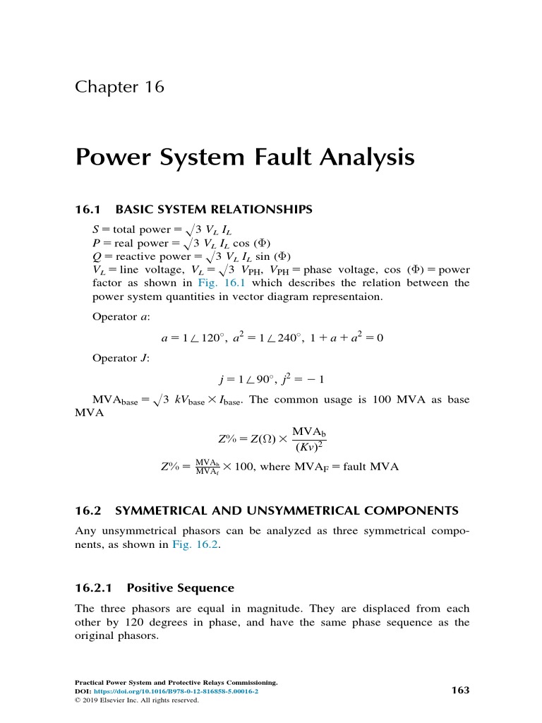 Power System Fault Analysis | PDF | Force | Electromagnetism