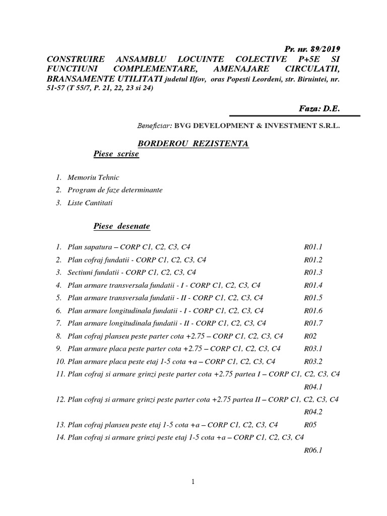 Borderou DE PDF | PDF