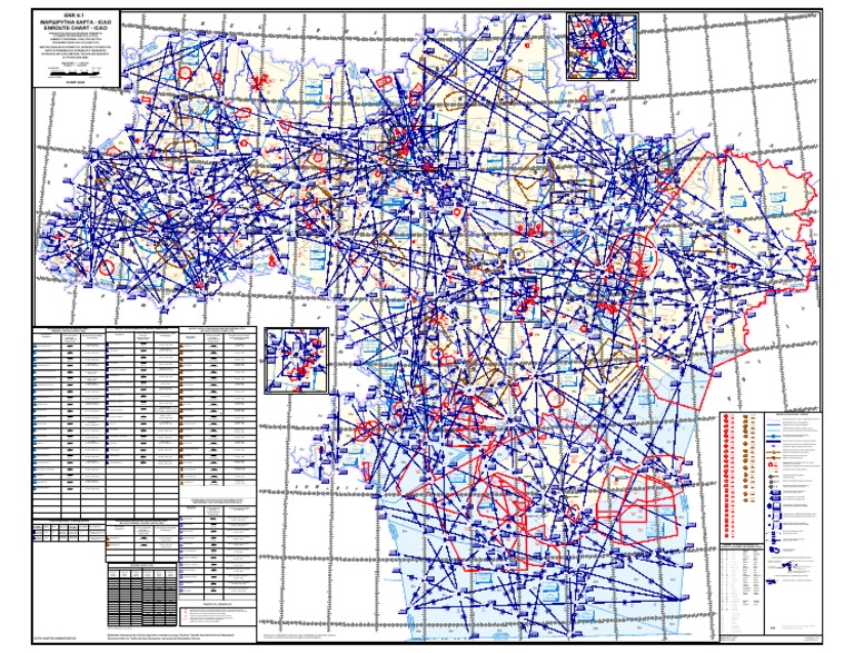 Enroute Chart Icao Ukr | PDF