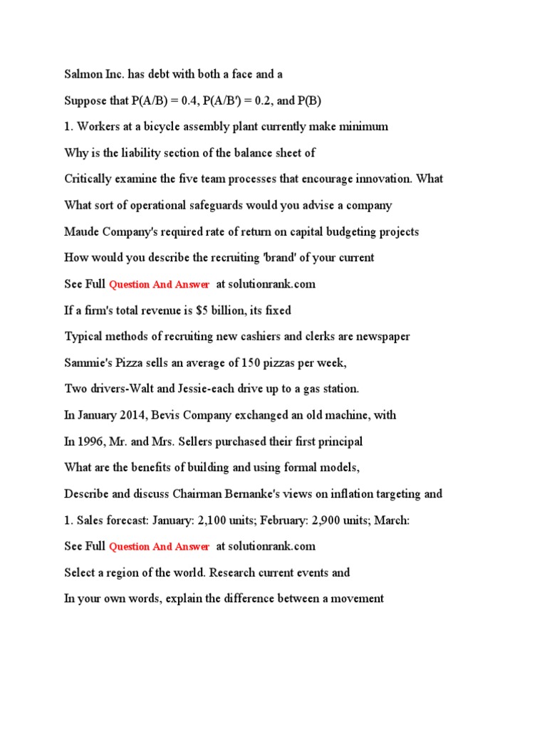 Accounting Textbook Answers - 306 | PDF