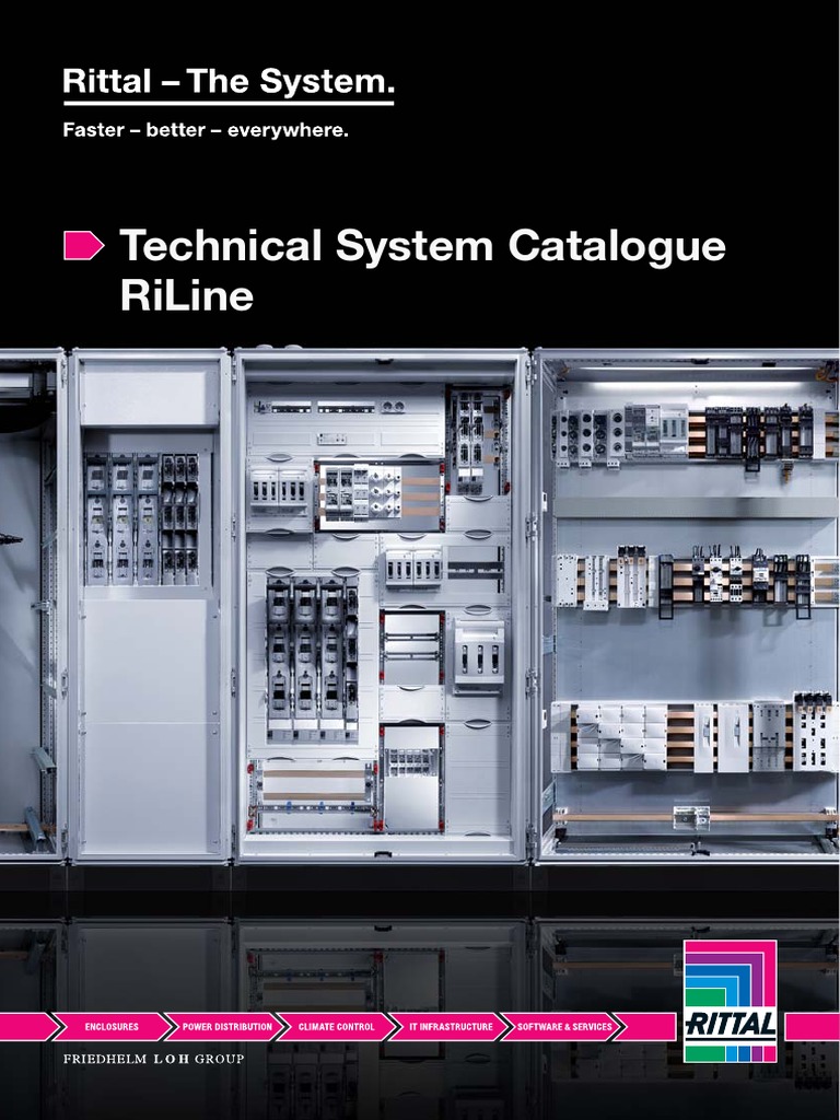 Rittal Technical System Catalogue RiLine 5 2019 PDF | PDF | Fuse ...