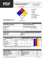 MSDS Nitrogeno Praxair | PDF | Oxígeno | Gases