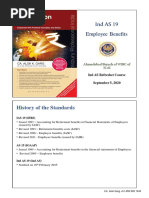 Ind AS 19: Employee Benefits Overview | PDF | Employment | Actuarial ...