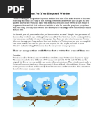 Twitter Logo Usage Guidelines | PDF | Logos | Trademark