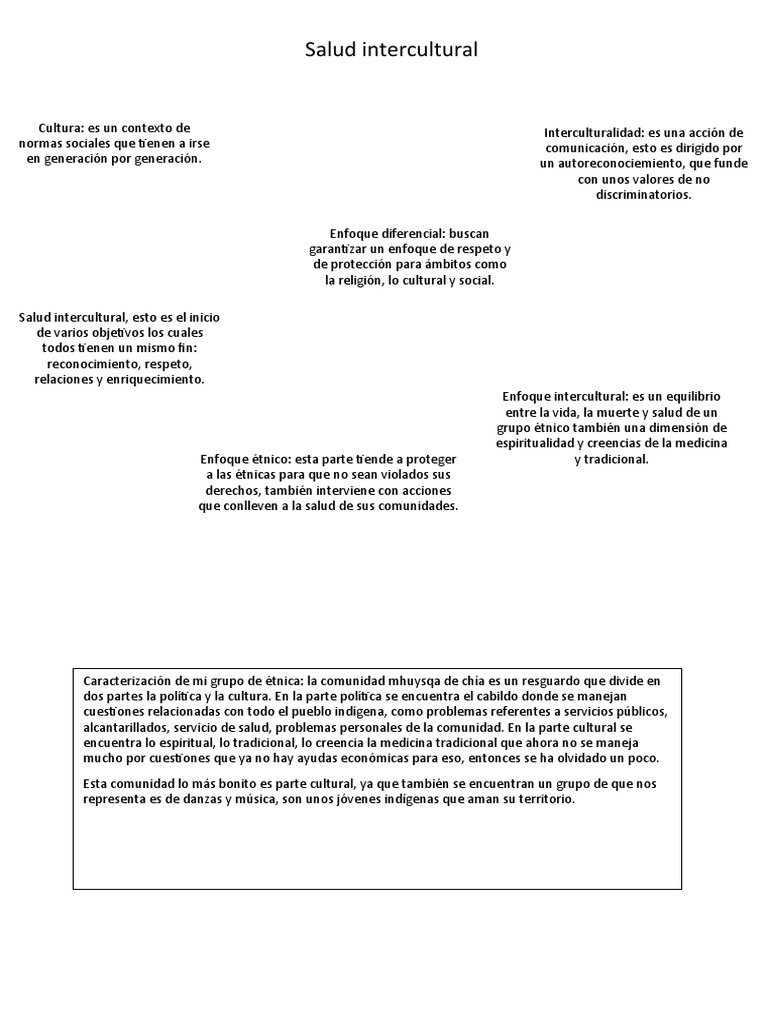 Mapa Conceptual | PDF | Interculturalidad | Discriminación