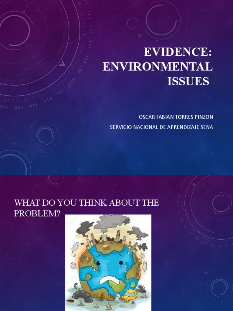 Evidence Environmental Issues | PDF