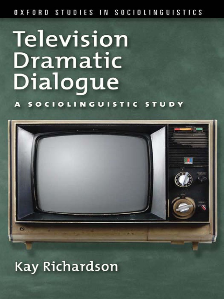 Television Dramatic Dialogue | PDF | Narrative | Storytelling