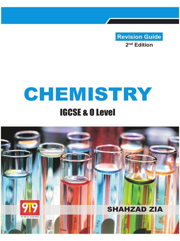 O Level Chemistry Revision Guide | PDF | Acid | Chemical Reactions