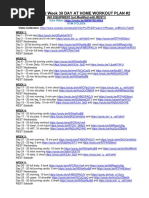 60-Day Workout Challenge Guide | PDF | Physical Exercise | Physical Fitness
