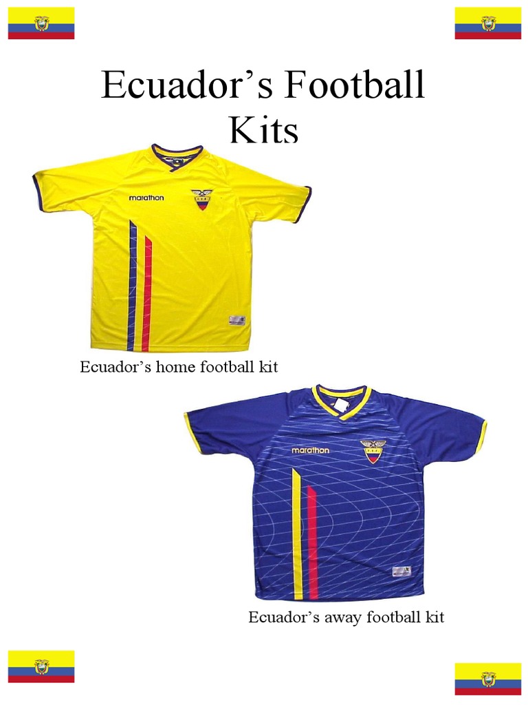A Visual Exploration of Ecuador's National Football Team Kits and Their ...