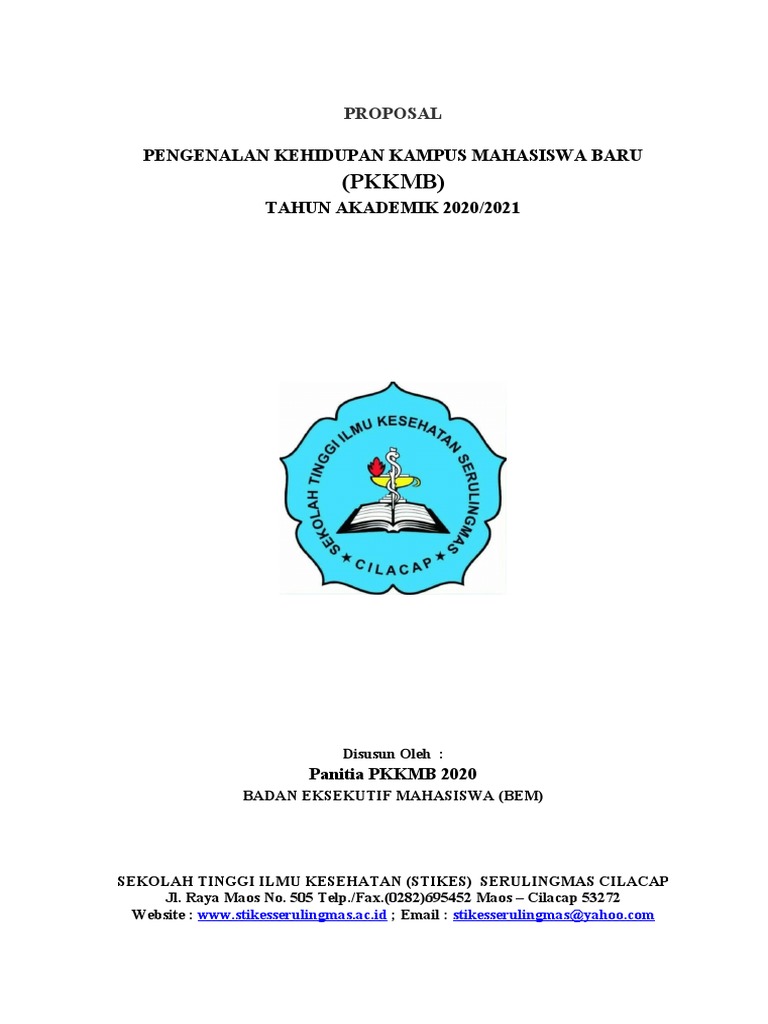 PROPOSAL PKKMB 2020 Inshaa Allah | PDF