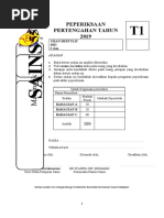 Uasa Sains T1 | PDF