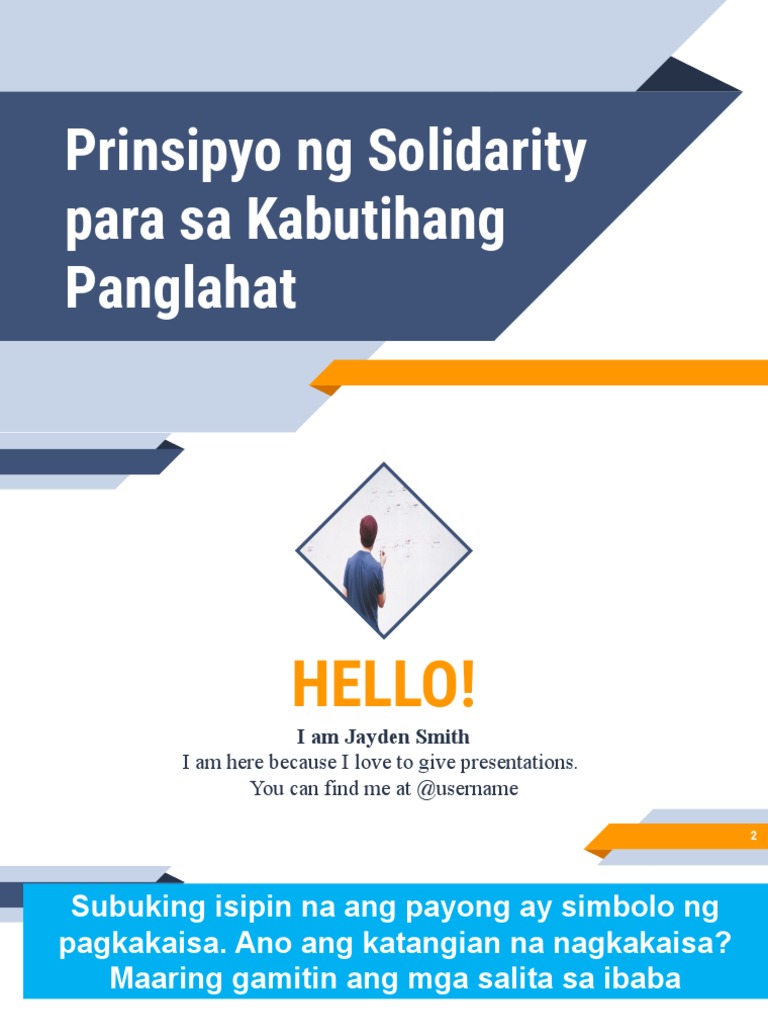 Aralin 4 - Solidarity | PDF