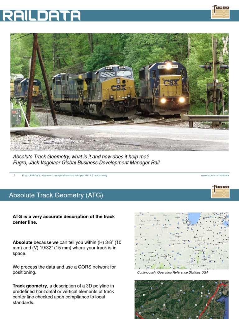 6.3 - Absolute Track Geometry | PDF | Surveying | Track (Rail Transport)