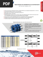 Ficha Tecnica - Valvula Compuerta Bridada Con Elastomero | PDF | Agua | Materiales