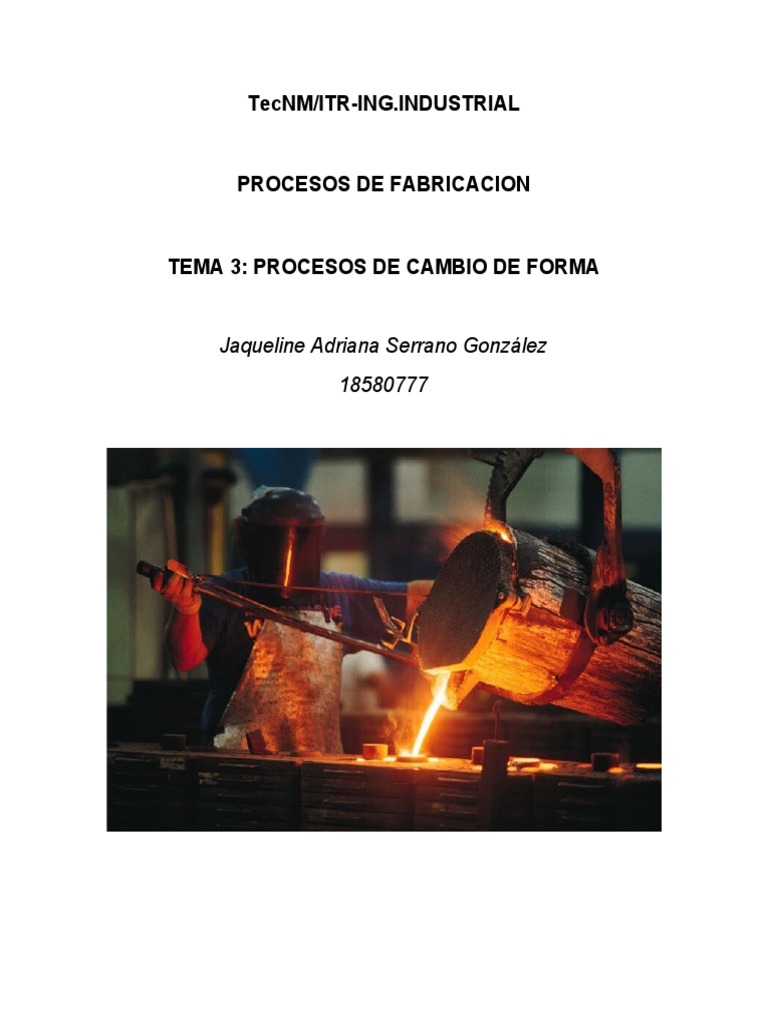 PF Reporte de Videos NC (Procesos de Cambio de Forma) | PDF | Tornillo ...