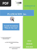 Sesion de Ecuaciòn Cuadràtica 3er Año 2023 PDF | PDF | Ecuaciones | Aprendizaje