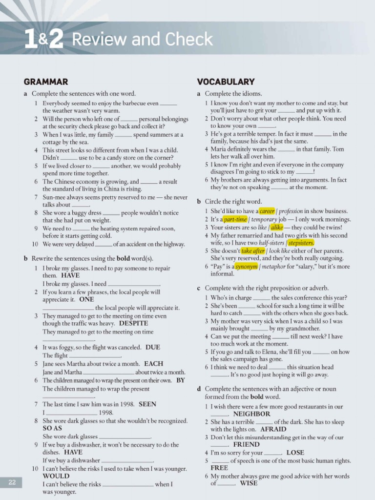 1&2 Review and Check | PDF | Multilingualism | Symbols