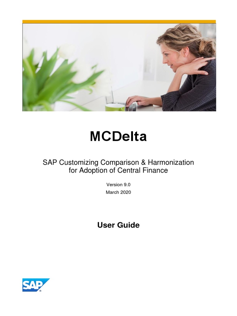 Mcdelta: Sap Customizing Comparison & Harmonization For Adoption of ...