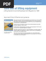 NSL LOLER Matrix PDF | PDF | Crane (Machine) | Rope