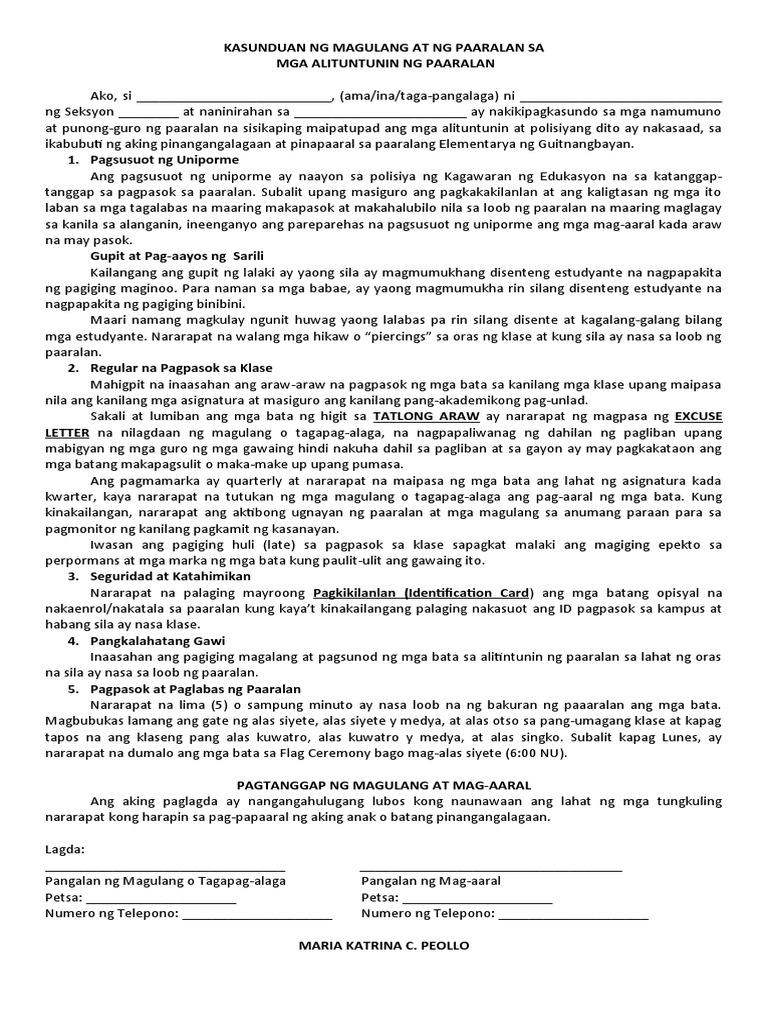 school-rules-and-regulation-agreement-wit-the-parents-pdf