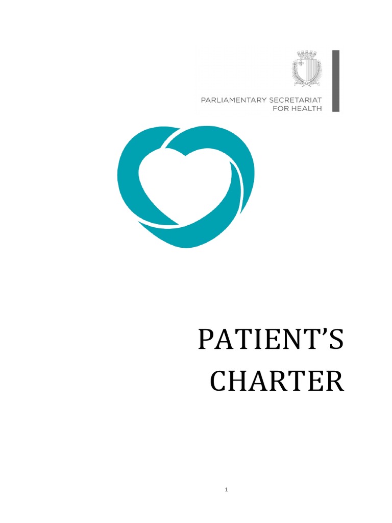 Patient Charter English | PDF | Patient | Health Care
