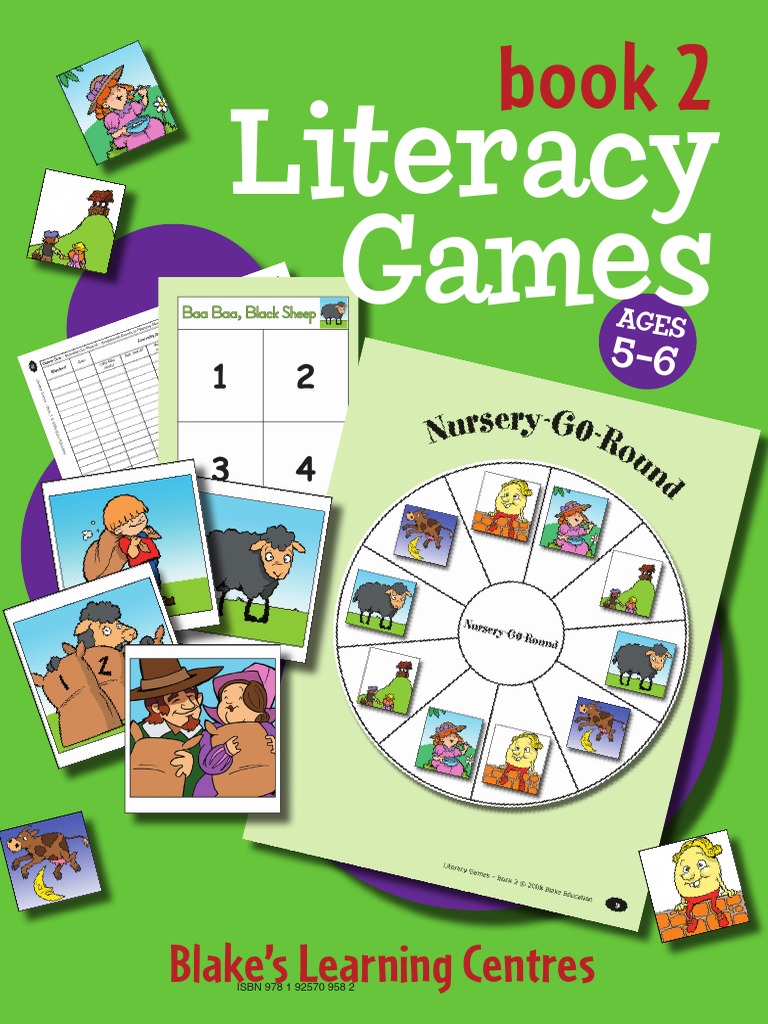 Blake's - Learning - Centres - Literacy - Games - Book - 2 - FREE ...