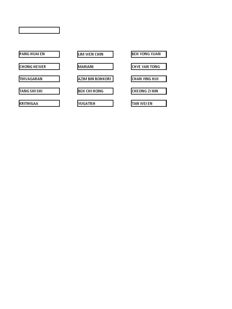 Pang Huai en Lim Wen Chin Beh Yong Xuan | PDF