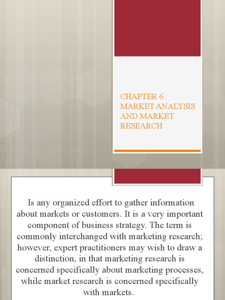 Market Analysis and Market Research | PDF | Market Analysis | Partnership