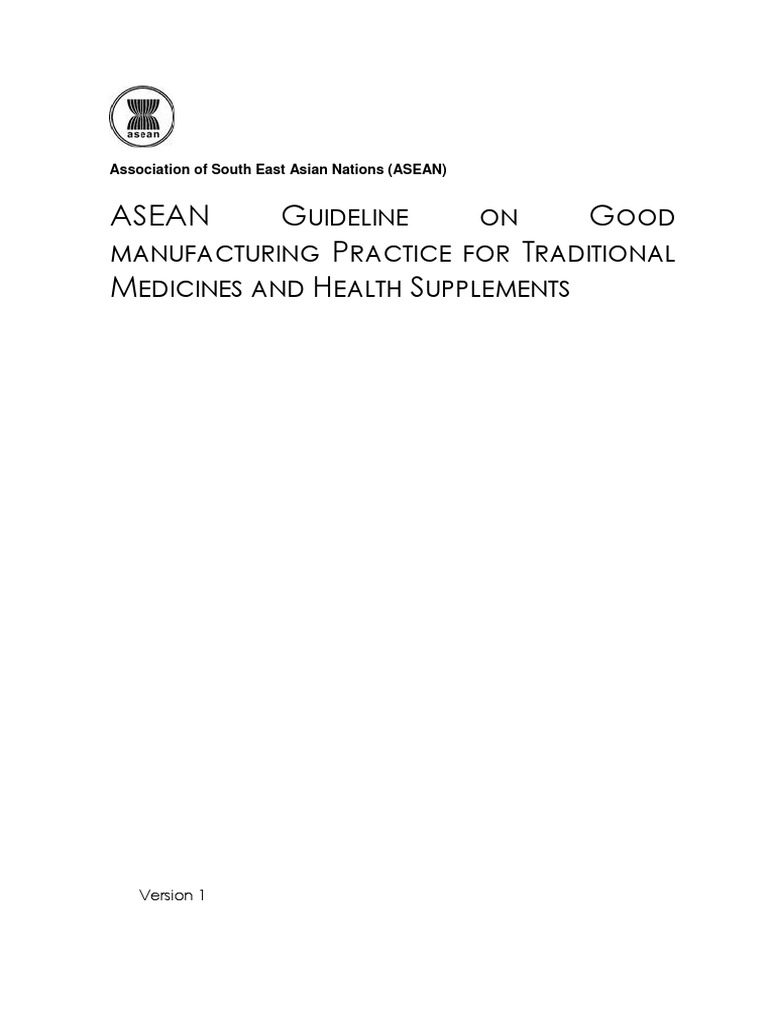 Ensuring Quality and Safety from Start to Finish: An Overview of ASEAN ...