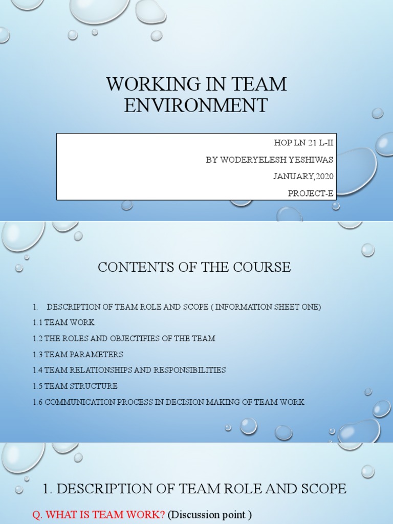 Effective Teamwork Strategies Explained | PDF | Leadership | Goal