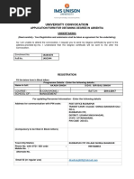 Convocation Application Form | PDF