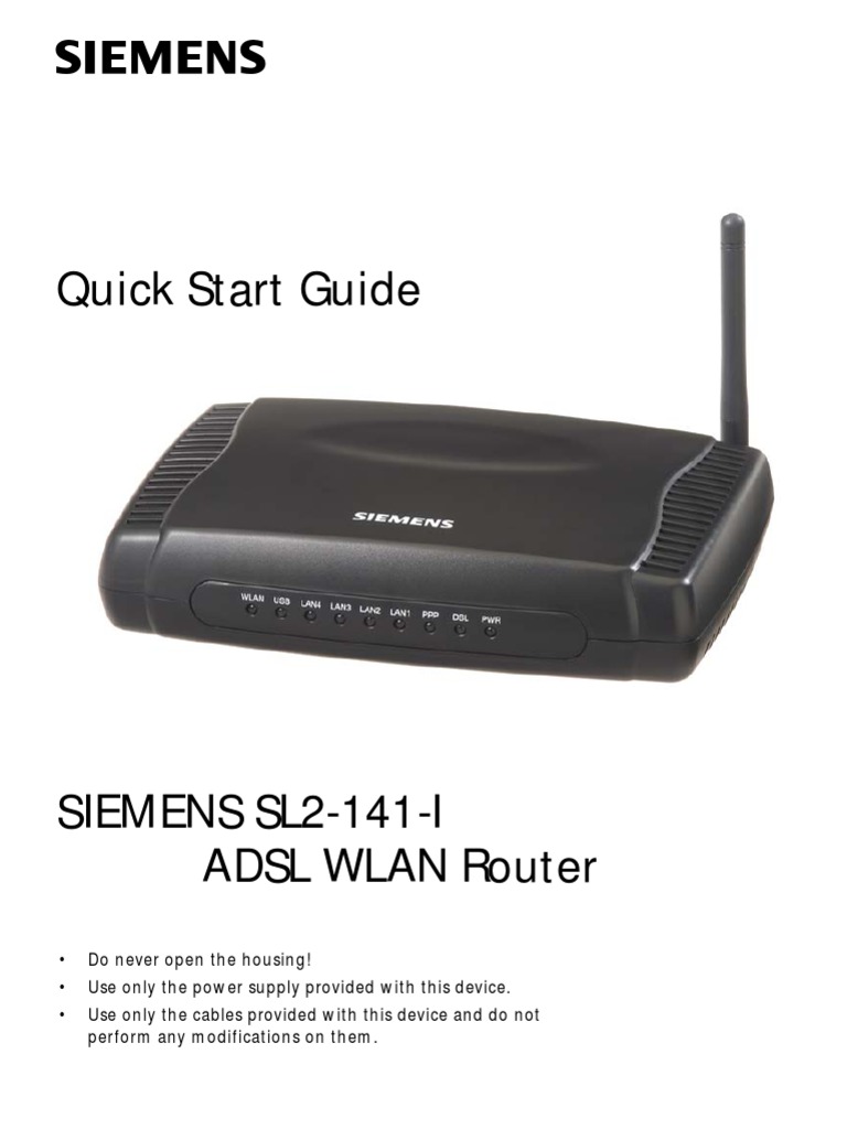 Nokia Siemens Modem Guide | Ip Address | Wireless Lan