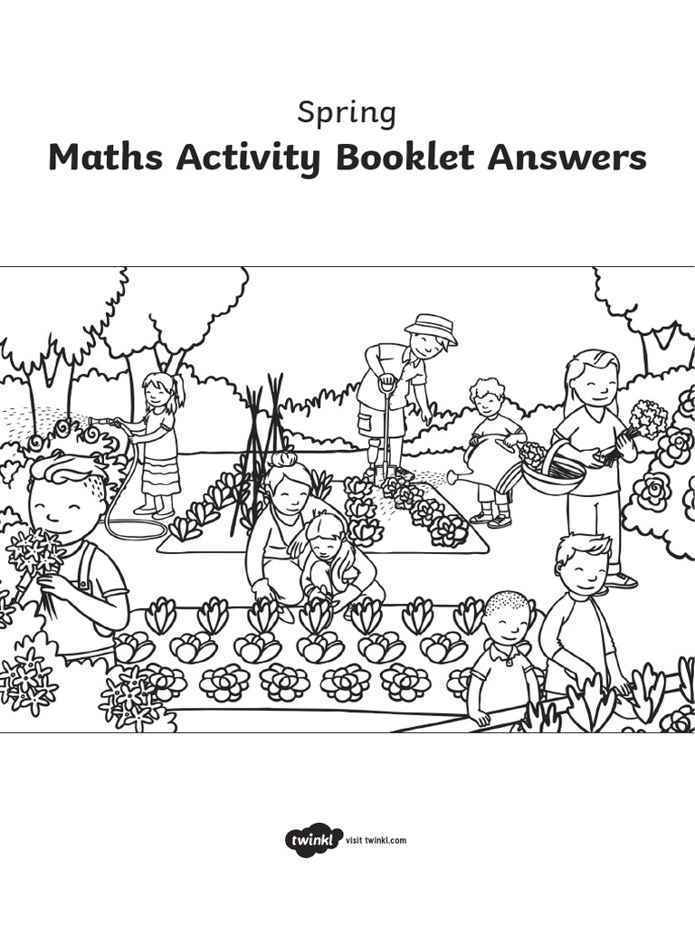 Year 1 Spring Maths Activity Answers | PDF | Shape | Teaching Mathematics