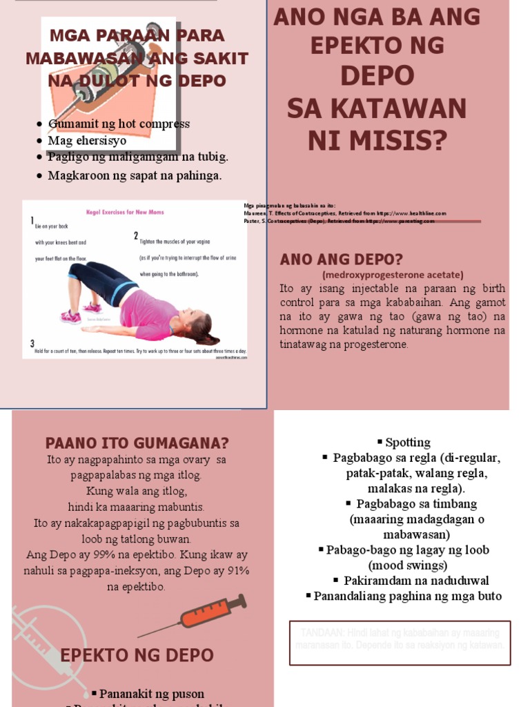 PAMPHLET (Postpartum) | PDF