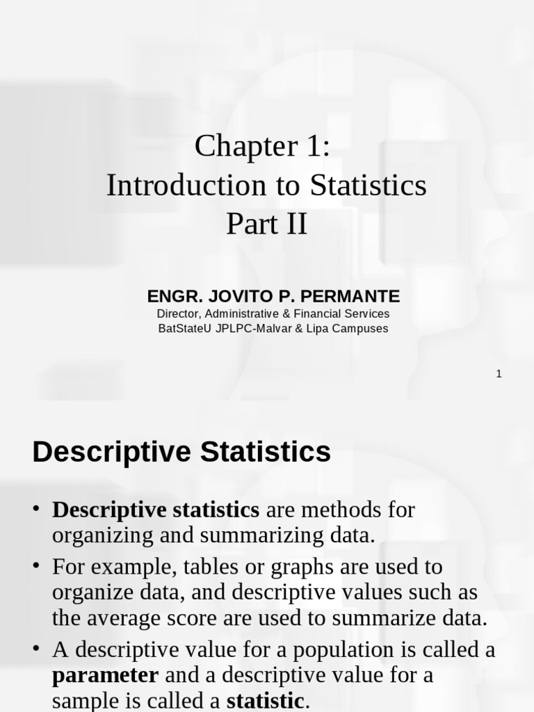 Introduction To Statistics-Part II | PDF | Sampling (Statistics) | Randomness